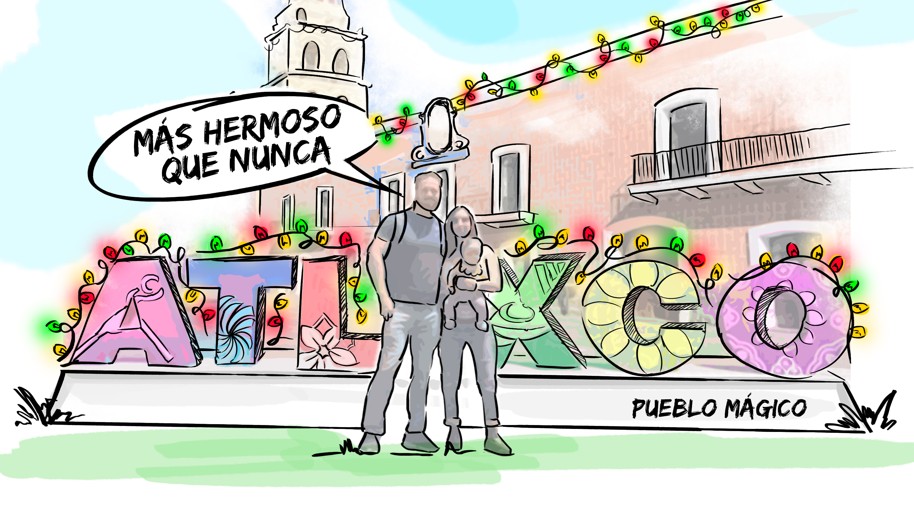 Atlixco se ilumina y recobra su encanto - Reto Diario