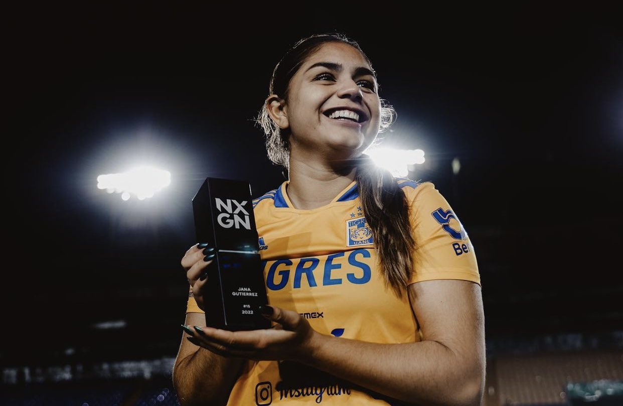 Jana Gutiérrez, en el top 20 de mejores promesas del futbol femenil