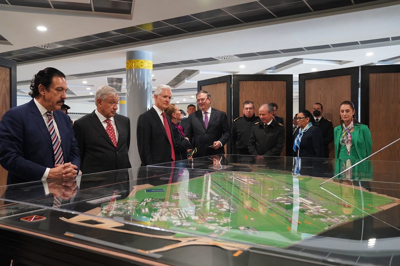 Inaugura AMLO el Aeropuerto Felipe Ángeles en Santa Lucía