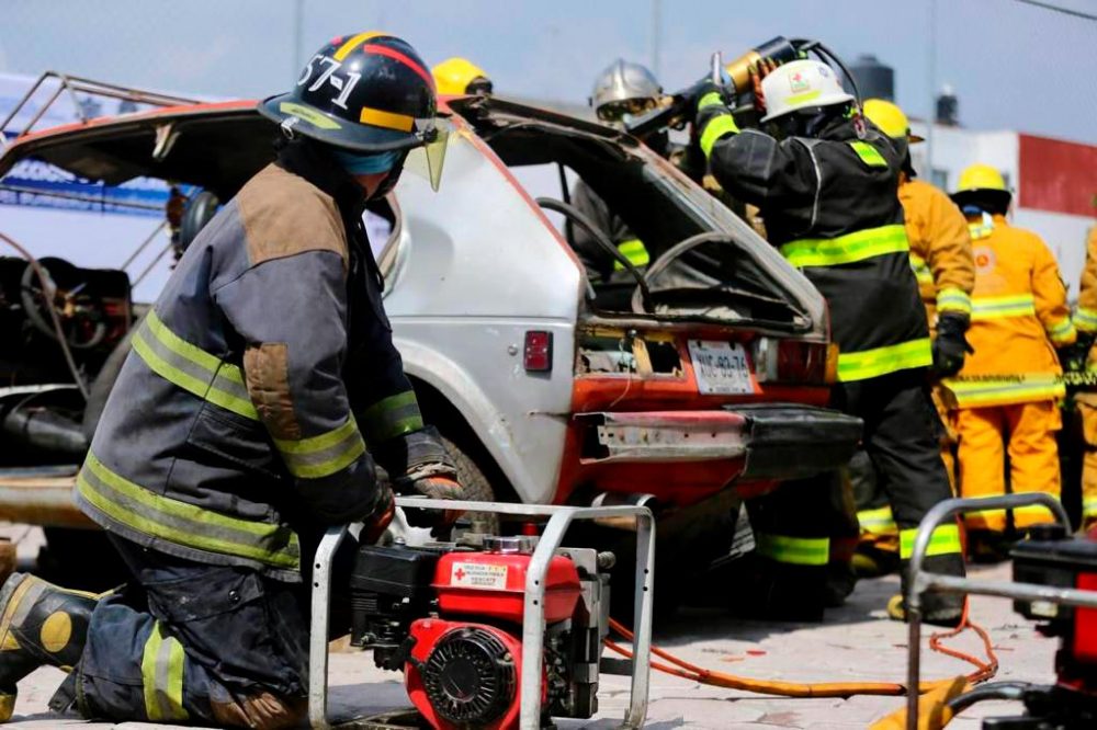 Protección Civil de San Andrés Cholula conmemora el Día del Bombero con Taller de Extracción ...