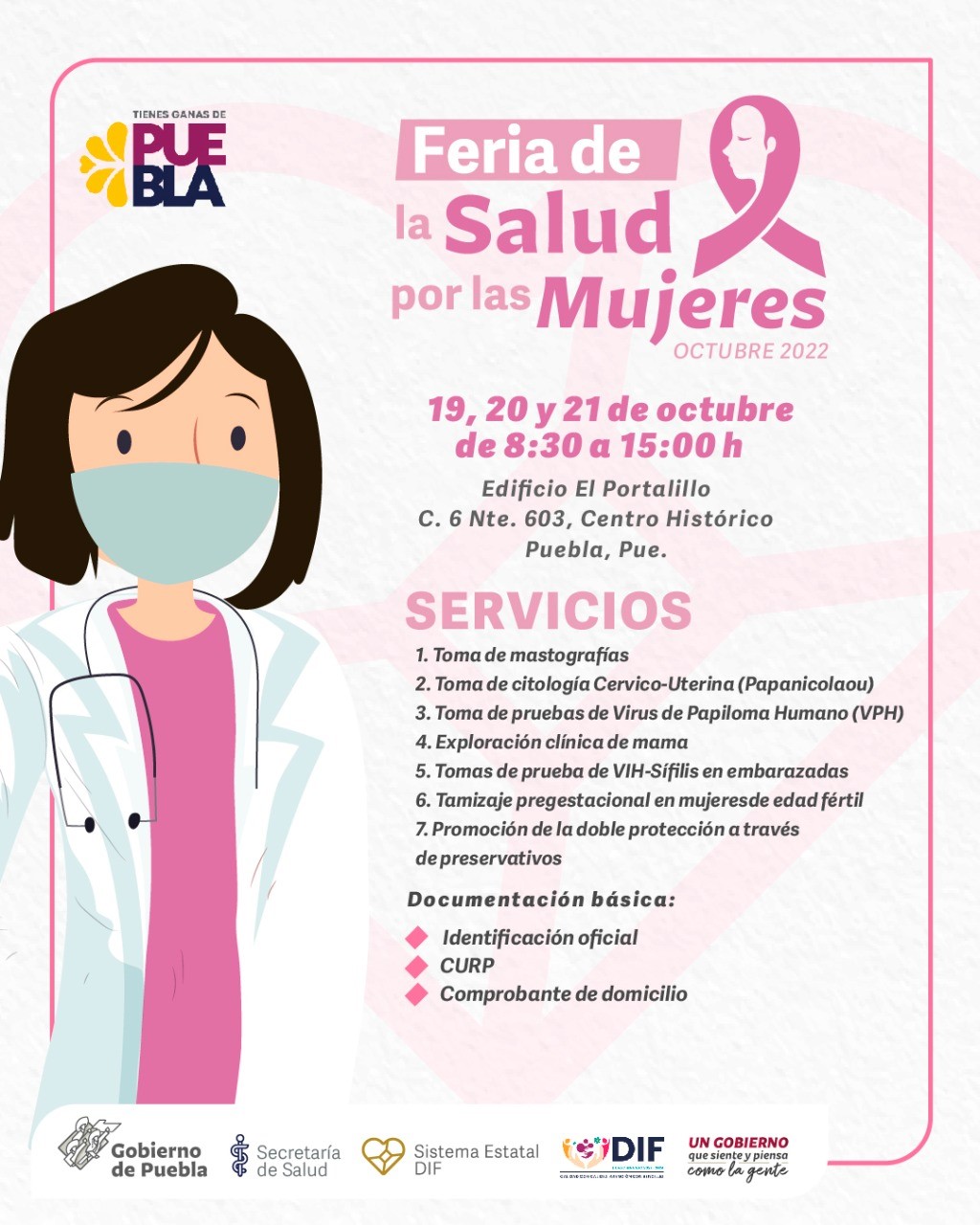 Invitan Sedif Y Secretaría De Salud A Feria De La Salud Por Las Mujeres