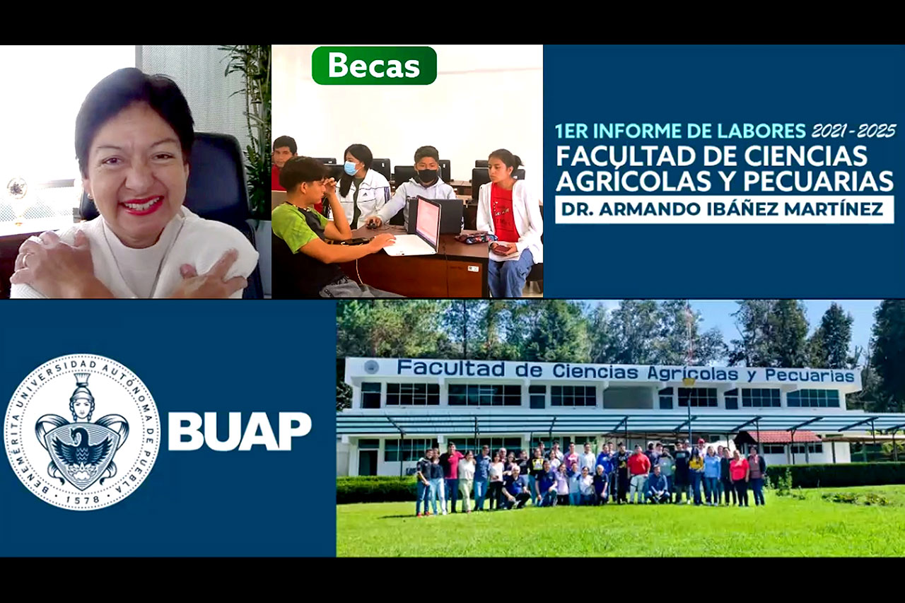 Director de la Facultad de Ciencias Agrícolas y Pecuarias de la BUAP rinde su Primer Informe de ...
